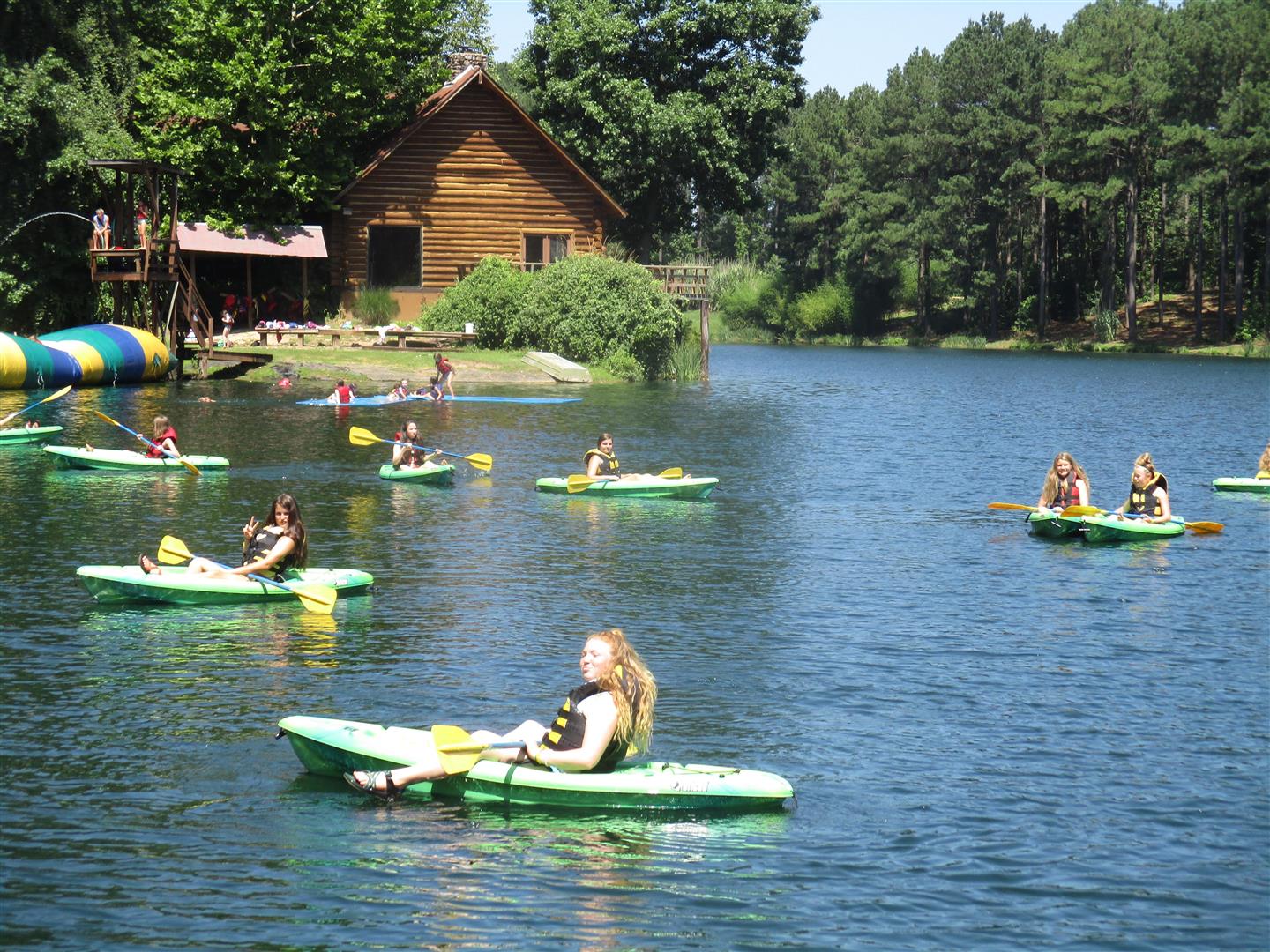 Funyak-093- Tennesee in the water! | Camp Winnamocka